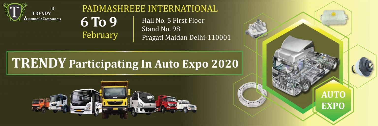 TRENDY Is Participating In Auto Expo 2020 - Trendy Automobile Components
