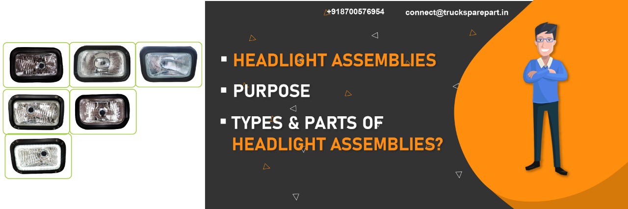 HeadLight Assemblies | Purpose | Types & Parts Of Headlight Assemblies ...